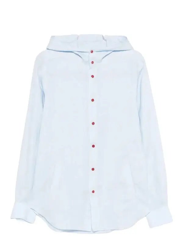Kiton Mariano-shirt - Blue