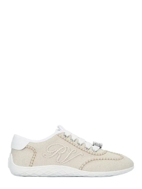 ROGER VIVIER Viv Up Low Strass Espa Sneakers - Multicolor