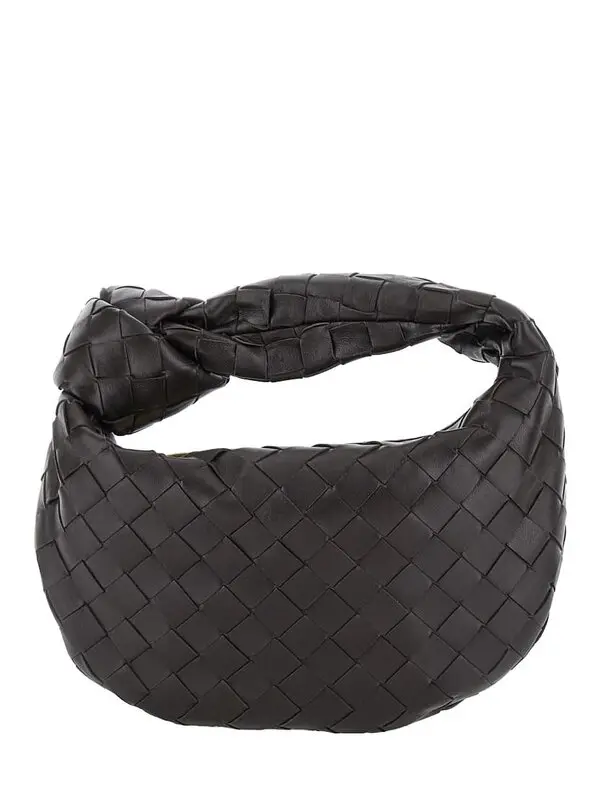 Bottega Veneta Handbag 'mini Jodie' With Woven Leather In For - Multicolor