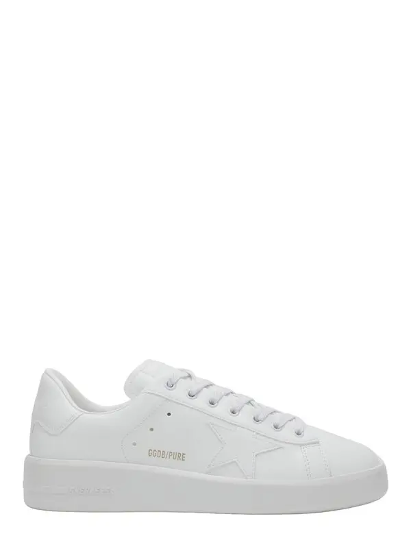 GOLDEN GOOSE Purestar Bio-based Sneakers With Star Detail - White