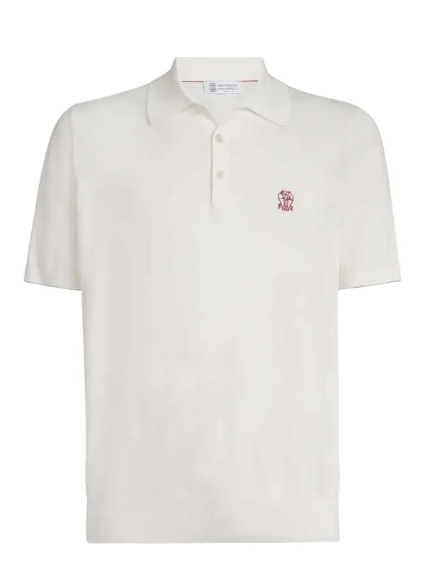 Brunello Cucinelli Logo Polo - Multicolor