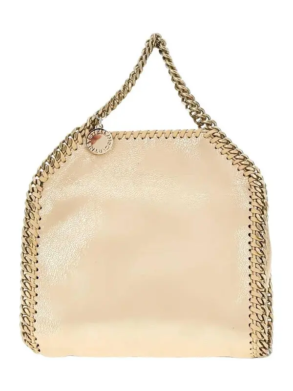 Stella McCartney Chain Trim Shoulder Bag - Silver