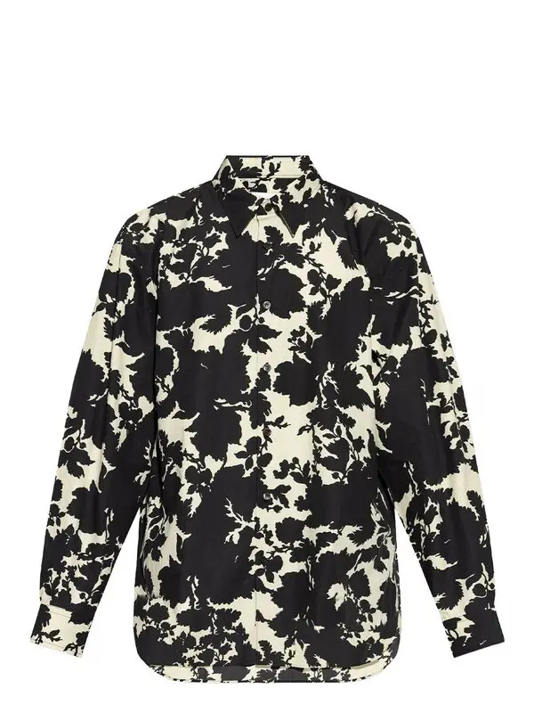 Dries Van Noten Croom Patterned Cotton Shirt - Multicolor