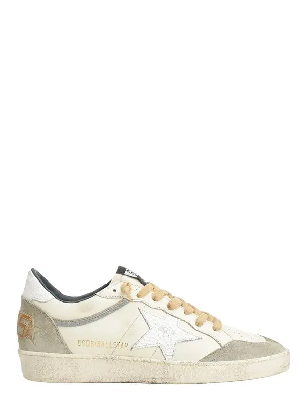 GOLDEN GOOSE Ball Star Sneakers - Cream