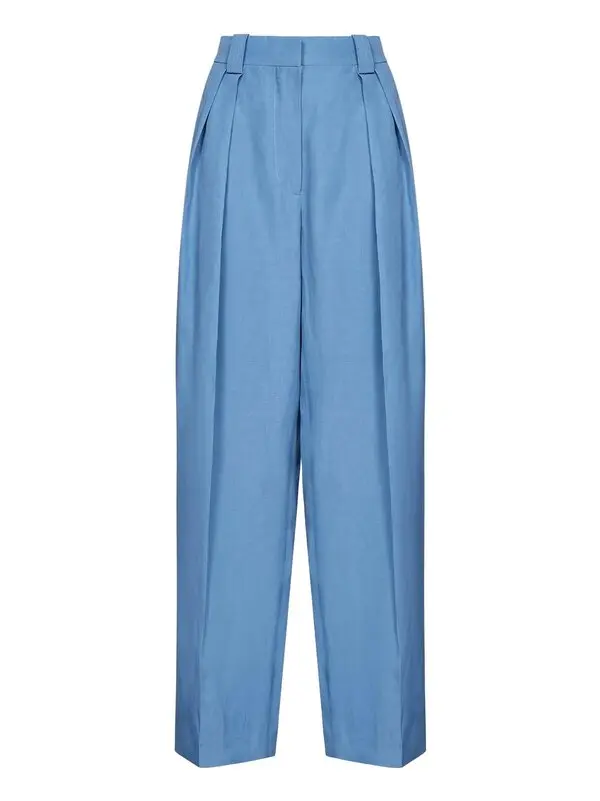 Stella McCartney High-waist Tailored Trousers - Blue