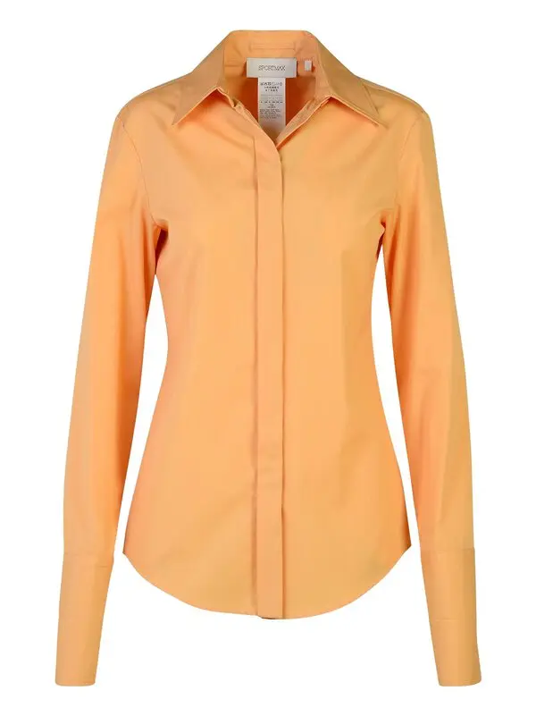 Sportmax Cotton Shirt - Orange