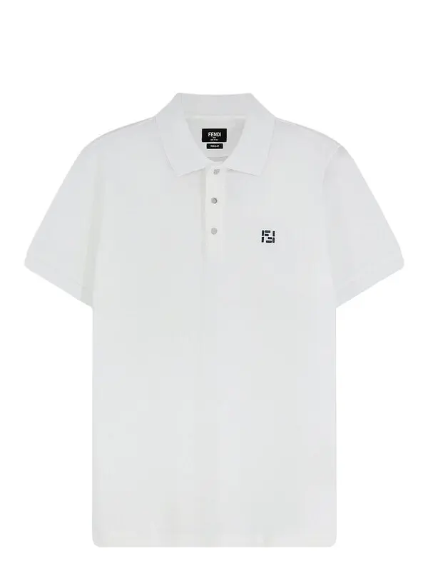 Fendi Cotton Polo Shirt - Multicolor