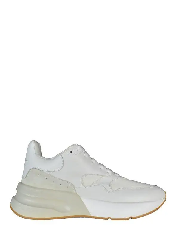 Alexander McQueen Oversize Runner Sneakers - White