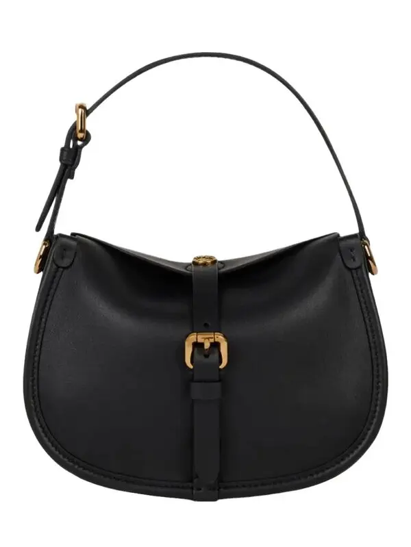 Etro Small Leather Pony Bag - Black