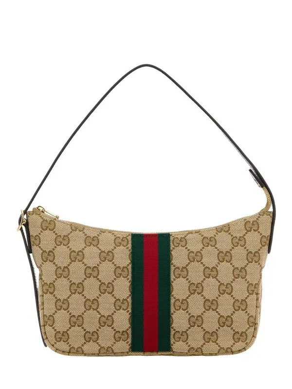 Gucci Gg Fabric Small Lunetta Shoulder Bag - Multicolor