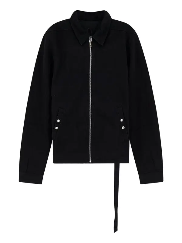 Rick Owens Cotton Denim Jacket - Black