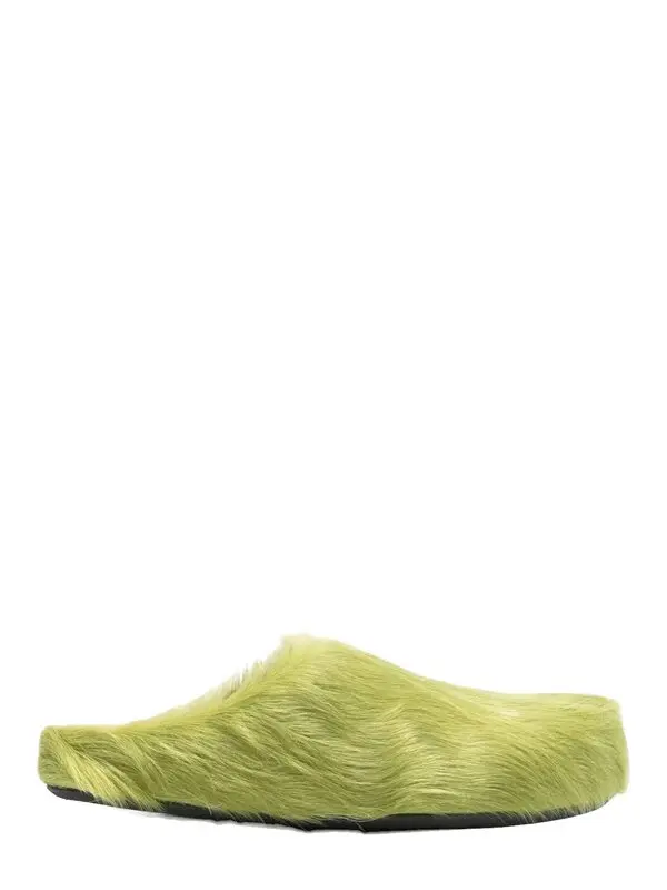 Marni Footbed Mules - Green