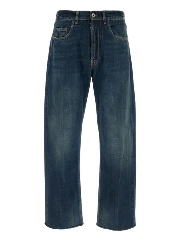 MAISON MARGIELA Straight-leg Jeans In Cotton - Blue