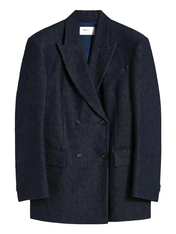 Sportmax Double-breasted Blazer - Blue