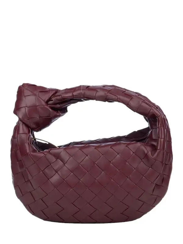 Bottega Veneta Mini Jodie Lamb Skin Bag - Red