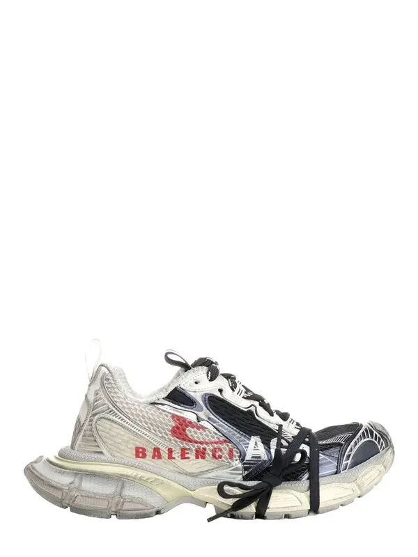 Balenciaga 3xl Split Log Sneakers - Gray