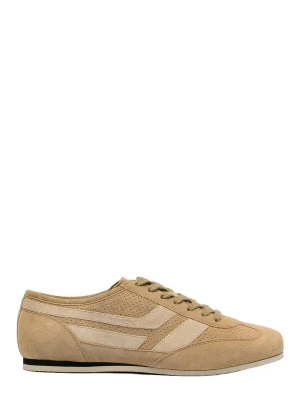 TOM FORD Paneled Suede Low-top Sneakers - Cream