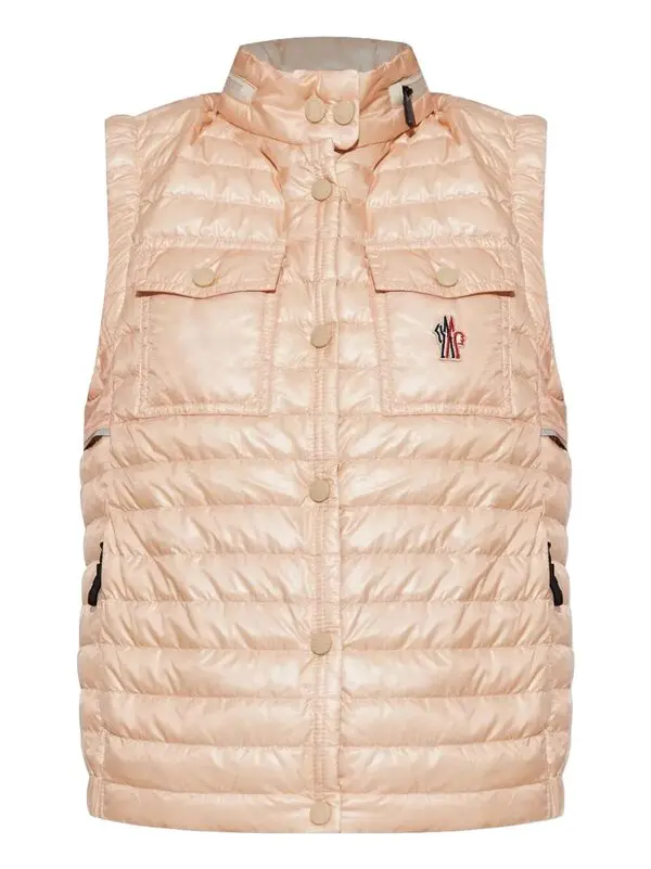 Moncler Gumiane Hooded Down Gilet - Multicolor