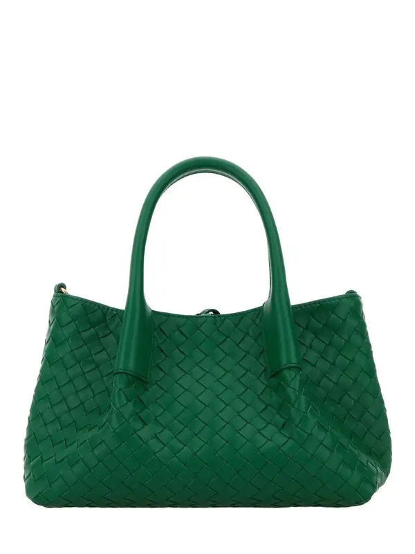 Bottega Veneta Small Pinacoteca Shopping Bag - Green