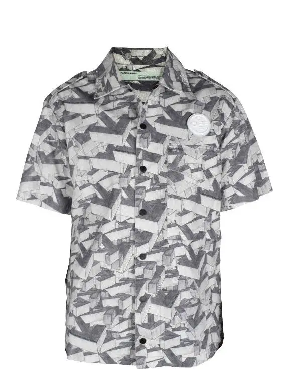 Off-White Shirt - Gray