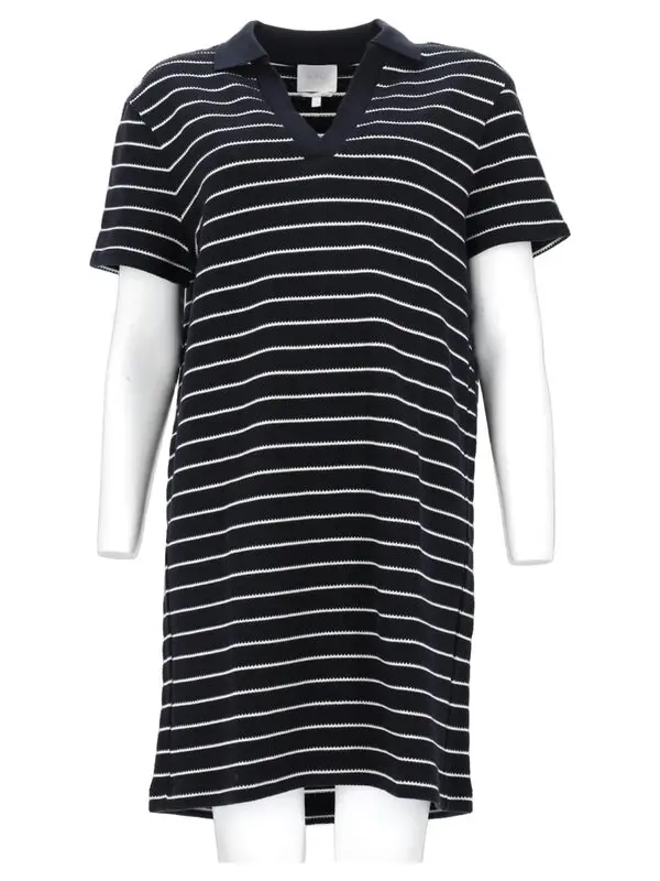 A.p.c. Abito Polo A Righe - Blue