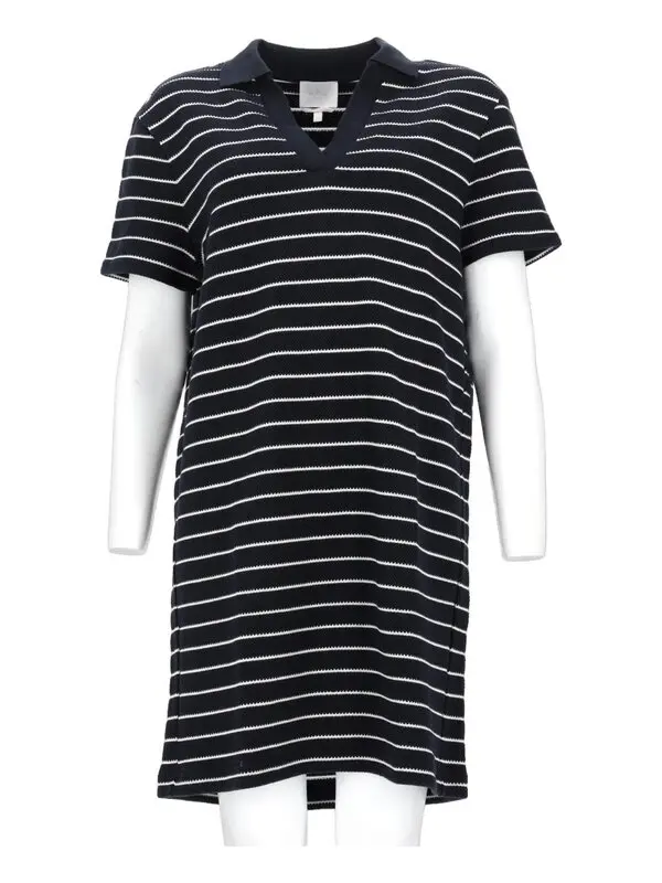 A.p.c. Striped Polo Dress - Multicolor