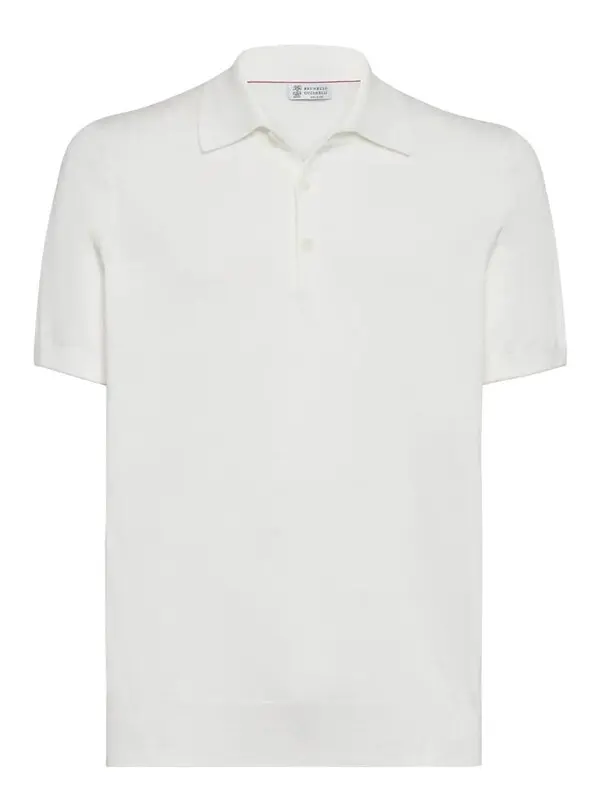 Brunello Cucinelli Lightweight Knit Polo - Multicolor