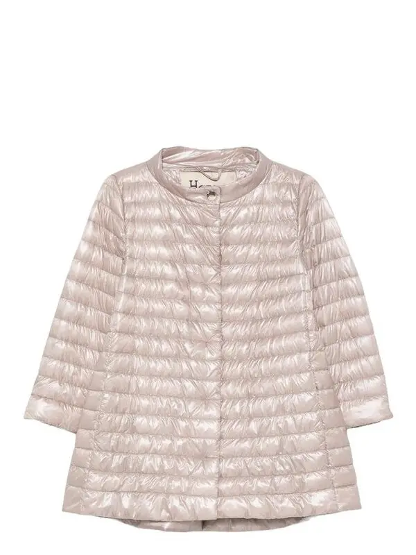 Herno Quilted Down Puffer Jacket - Pink