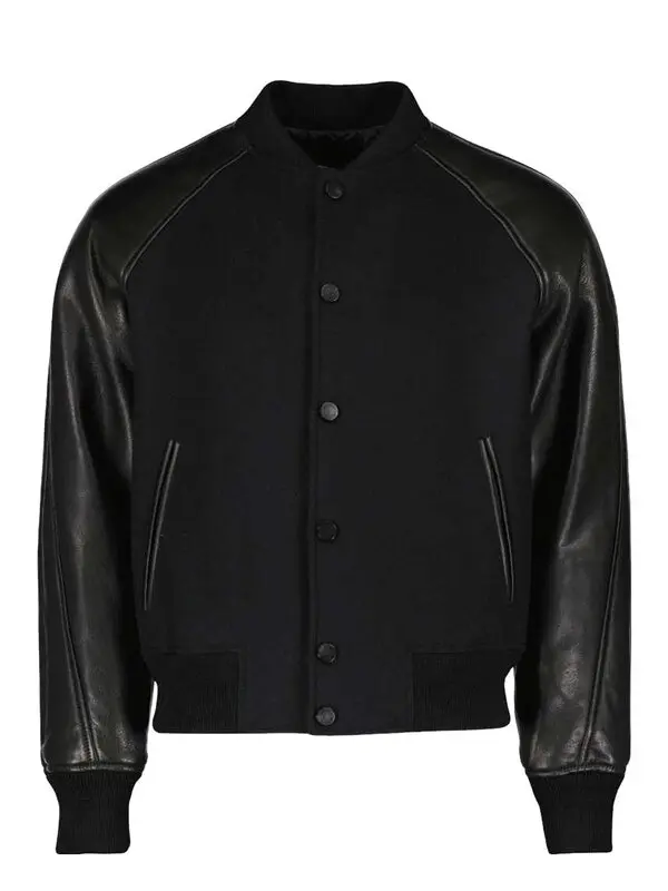 Givenchy Paneled Bomber Jacket - Black