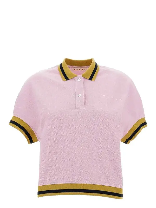 Marni Striped Polo Shirt - Multicolor