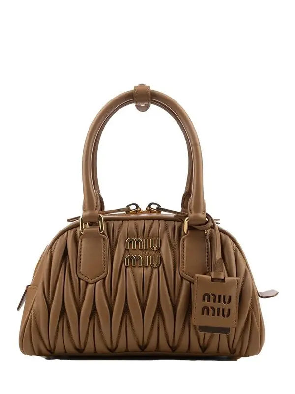 Miu Miu Quilted Top Handle Bag - Multicolor