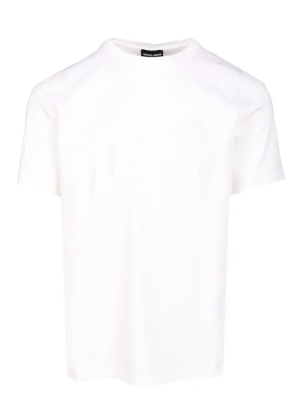 Giorgio Armani Cotton T-shirt - White