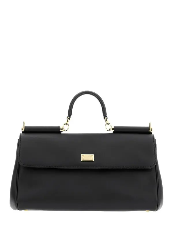 Dolce & Gabbana Black Leather Handbag - Multicolor