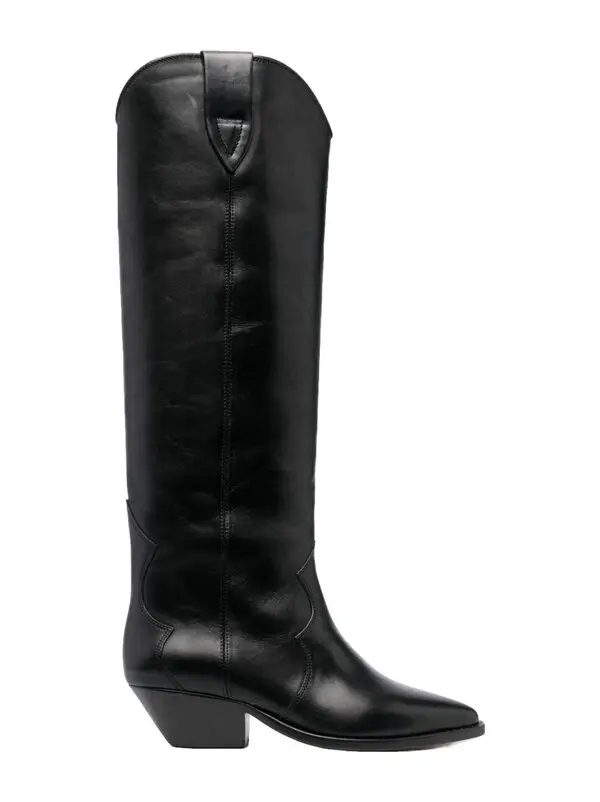 Isabel Marant Étoile Denvee Suede Boots - Black