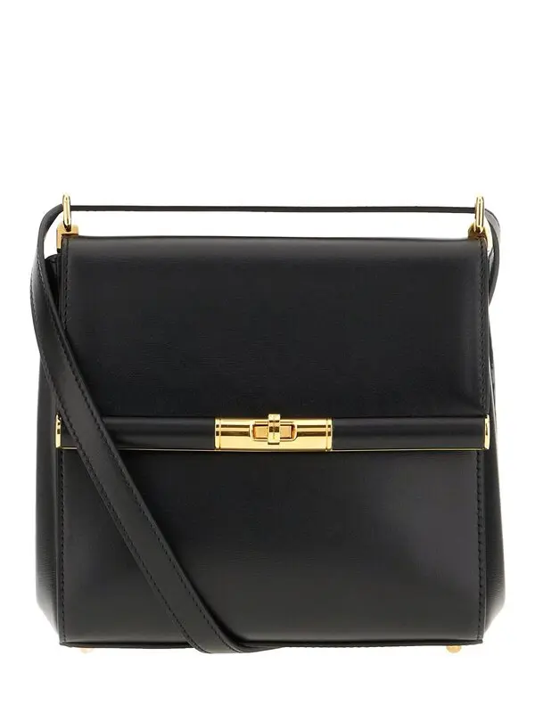 Dolce & Gabbana Crossbody Bag With Gold Tone Clasp - Multicolor