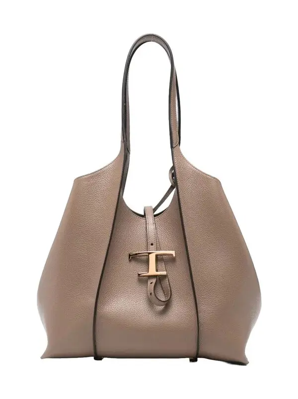 TOD'S Timeless Small Leather Shopping Bag - Multicolor