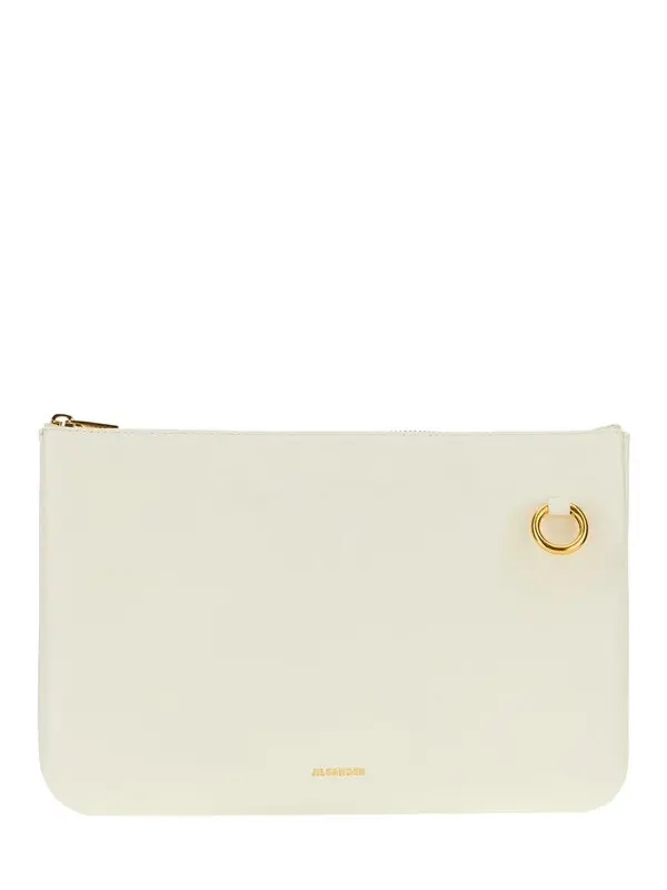 JIL SANDER Leather Crossbody Bag - Multicolor