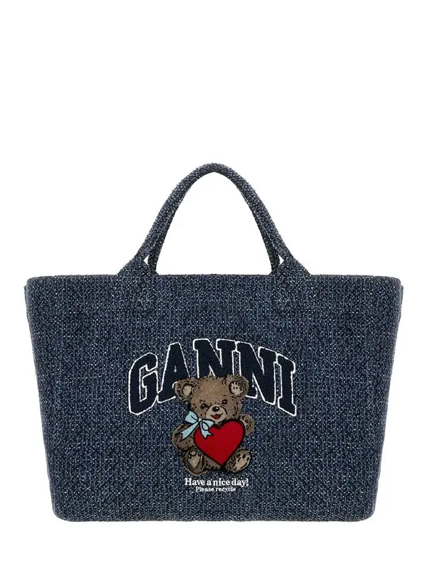 GANNI Tote Bag - Multicolor