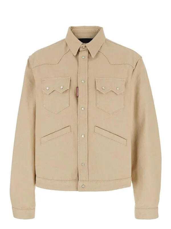 Dsquared2 Cotton Jacket - Multicolor