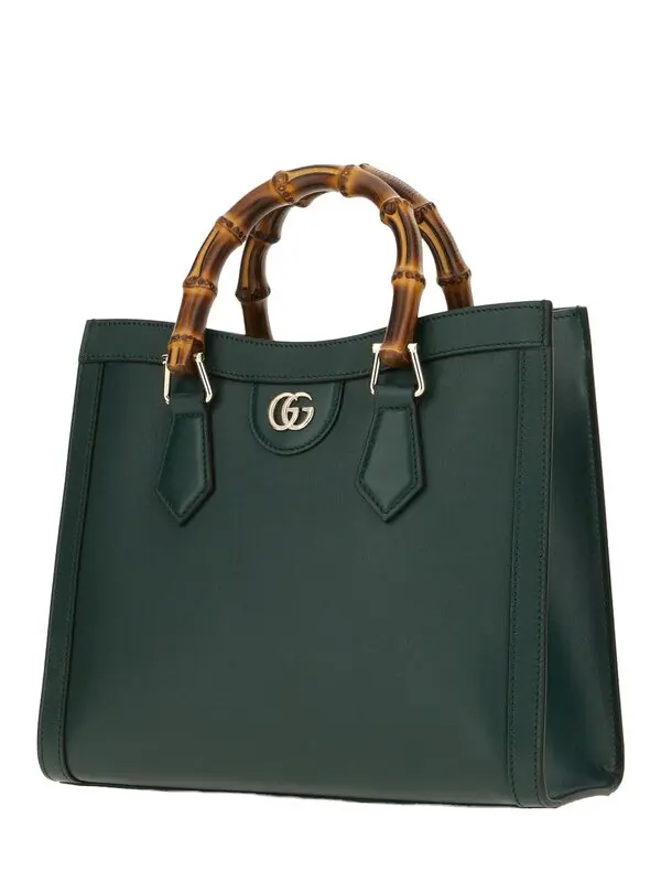 Gucci Bamboo Handle Tote Bag - Multicolor