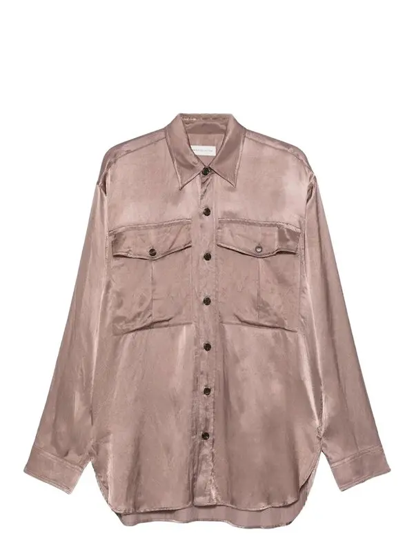 Dries Van Noten Calendo Shirt With Patch Pockets - Multicolor