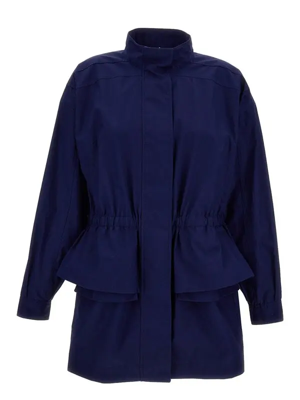 Fendi Midi Cotton Parka - Multicolor