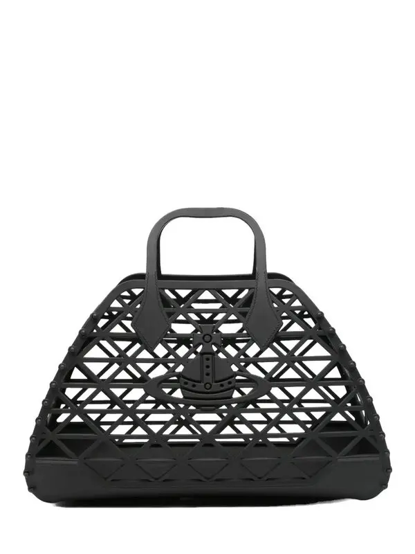 VIVIENNE WESTWOOD Mesh Tote Bag - Black
