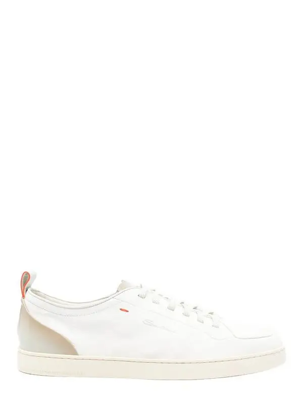 Santoni Low-top Trainers - White