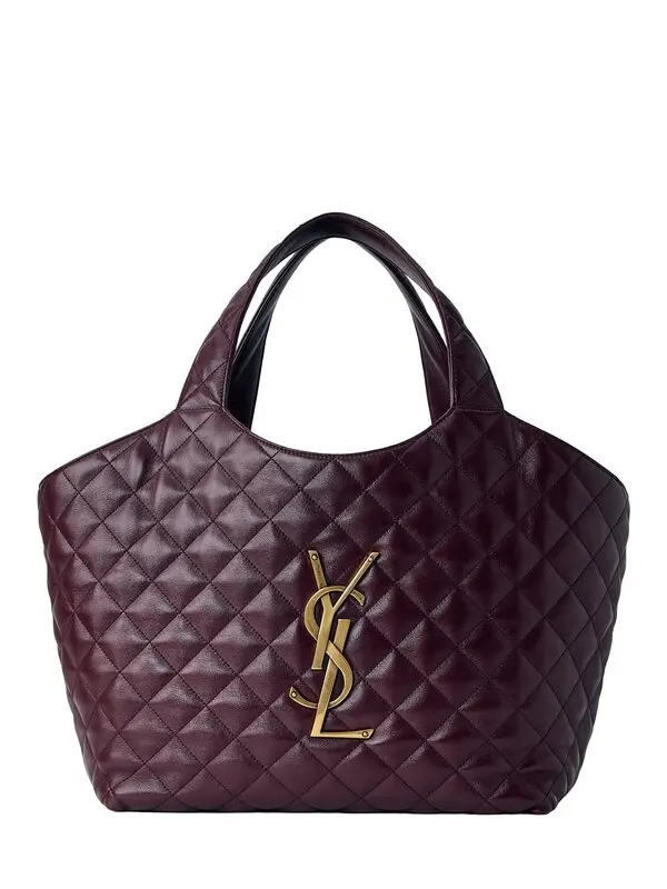 Saint Laurent Icare Medium Quilted Nappa Shoulder Bag - Multicolor
