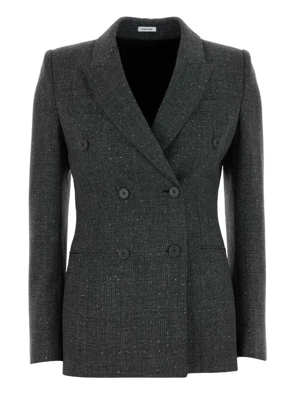 Alexander McQueen Embroidered Wool Blazer - Multicolor