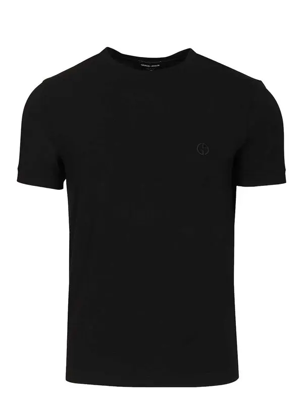 Giorgio Armani Stretch T-shirt - Black