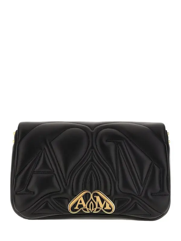 Alexander McQueen Quilted Leather Shoulder Bag - Multicolor