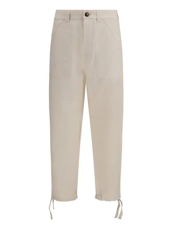 Brunello Cucinelli Linen Pants - Multicolor