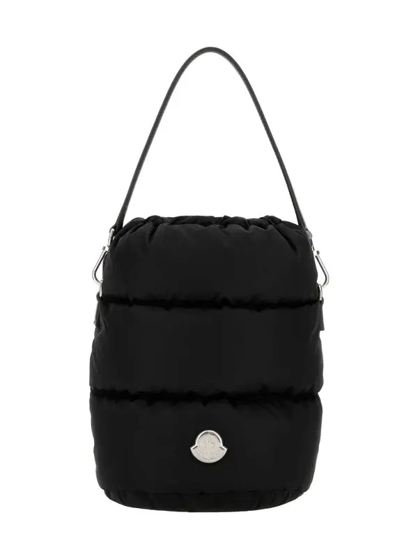Moncler Canvas Caradoc Bucket Bag - Black